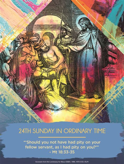 24th Sunday In Ordinary Time Year A Queen Of Apostles Catholic Church