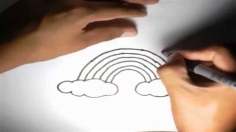 Como Dibujar Un Arcoiris L How To Draw A Rainbow YouTube