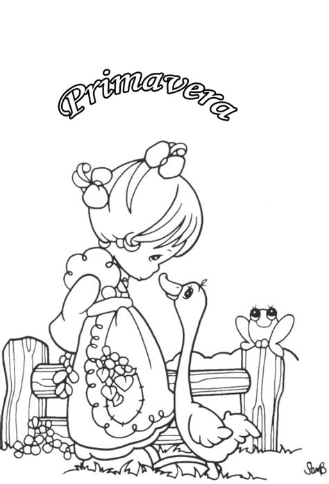 Fel Z Primavera Para Descargar Imprimir Y Pintar Colorear Im Genes