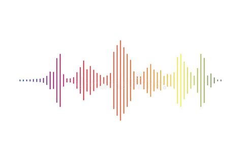 Vector De Ondas De Sonido Stock De Ilustraci N Ilustraci N De Digital