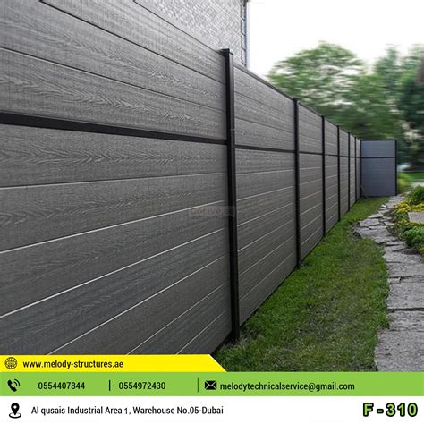 Wooden Fence WPC Fence Garden Fence Suppliers In Dubai Abu Dhabi