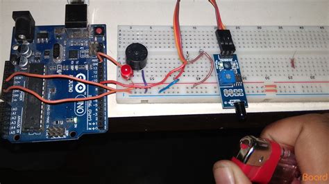 使用火焰传感器和arduino制作火灾探测器 arduino专区 一板网电子技术论坛