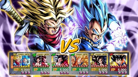 23xGod Rank VS 4 Trunks Vegeta LF Tag Trunks Vegeta PVP Showcase