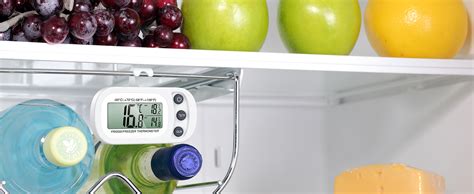 Brifit Kühlschrank Thermometer Wasserdicht Gefrierschrank Thermometer