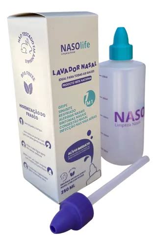 Lavagem Nasal Adulto 3 Lavadores De Nariz Respyre Bem 250ml