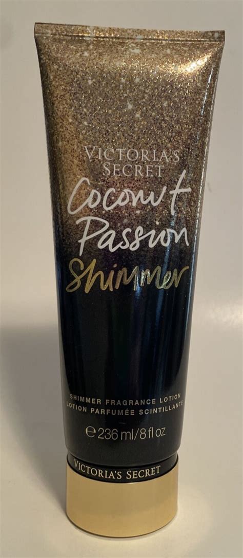 Victorias Secret Coconut Passion Shimmer Fragrance Lotion 8 Oz New