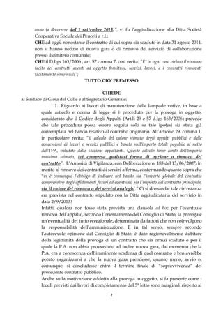 Interpellanza Lampade Votive Definitiva PDF