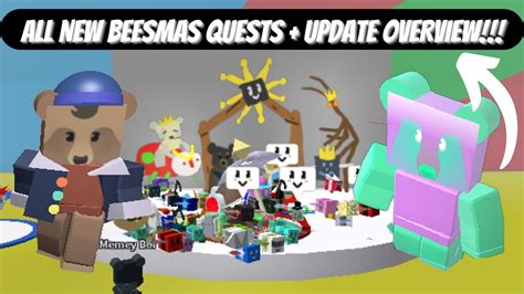 NEW BEESMAS QUESTS AND 2X EVENT Onett Dapper Bear And MORE Bee