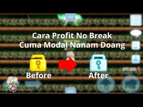 Lazy Profit Only Plant Tanpa Break Bisa Cuan Dari Modal Growtopia