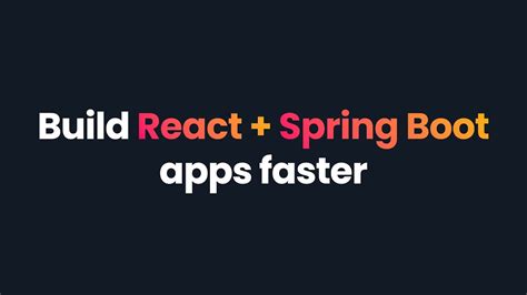 hilla in 50 seconds⚡️ build react spring boot apps faster youtube