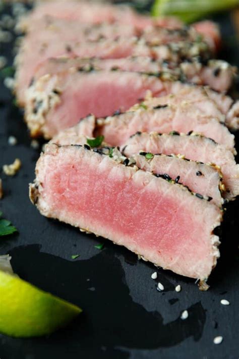 Ahi Tuna Steak Recipe Cooking LSL