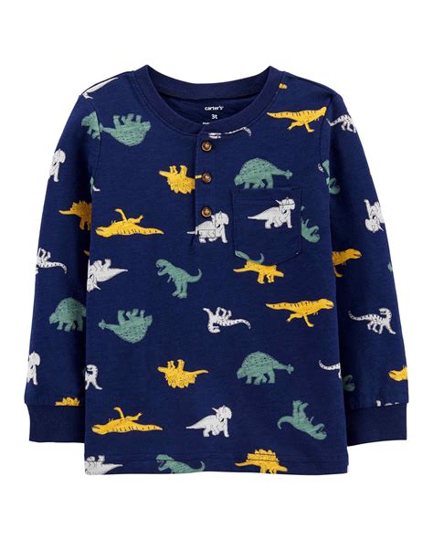 Riachuelo Camiseta Infantil Carters Dinos Azul