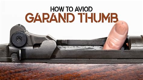 How To Avoid Garand Thumb YouTube