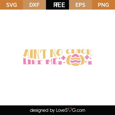 FREE Easter Bunny SVG Cut File Lovesvg