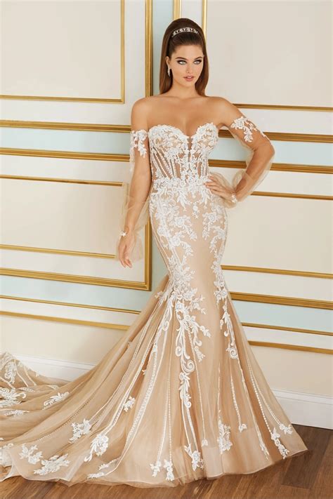 V Neck Plunging Neckline Wedding Dresses Martin Thornburg