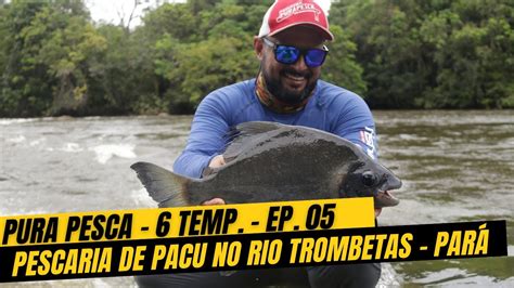 PURA PESCA 6ª TEMP Ep 05 PESCARIA DE PACU ISCAS INCRÍVEIS