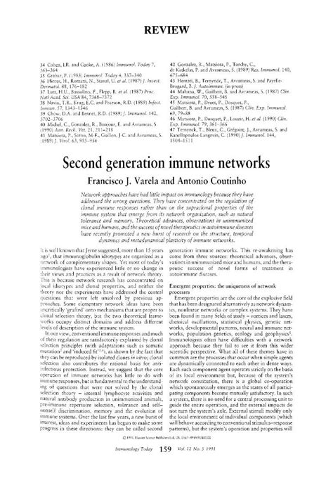 pdf second generation immune networks dokumen tips