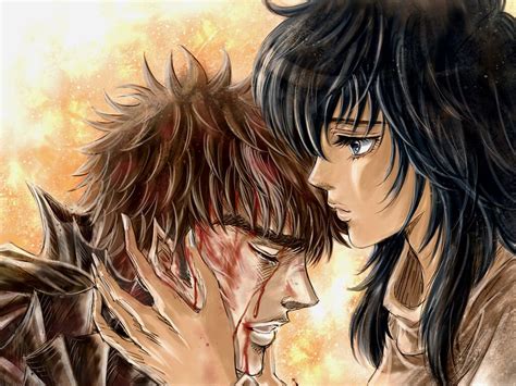 Berserk Guts And Casca To Wrap Around Fanart By Yukki