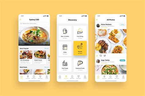 Restaurant App App Design Layout App Ui
