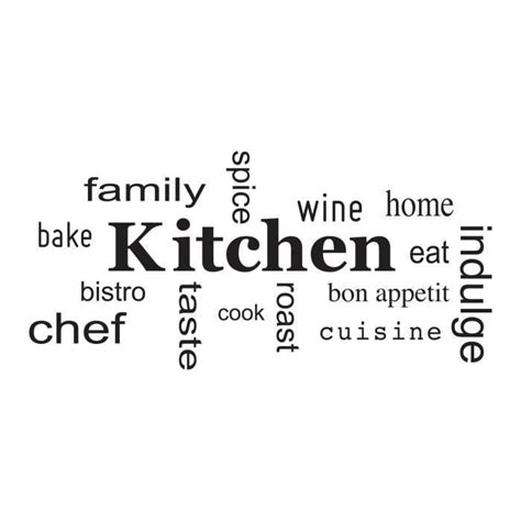 WALL IMPACT Sticker adhésif mural Kitchen 74x35cm Cdiscount Maison