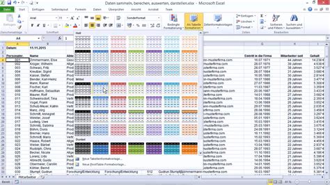 E Learning Kurs Microsoft Excel Pivot Komplett Kurs Carinko