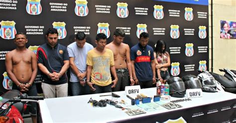 G Quadrilha Suspeita De Adulterar Motos Roubadas Presa Em Manaus