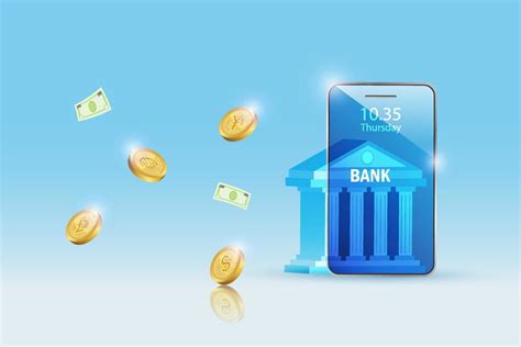 Global Currency Exchange Bank Building On Smartphone With Foreign