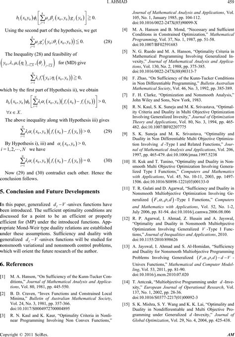 efficiency and duality in nondifferentiable multiobjective programming involving directional