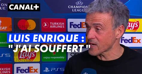 La réaction de Luis Enrique après la victoire du PSG face à la Real