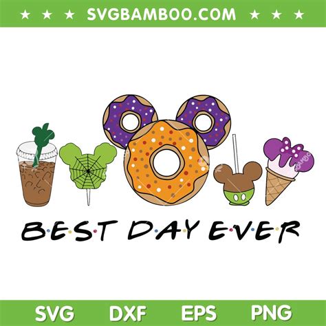 Disney Snacks Halloween SVG PNG