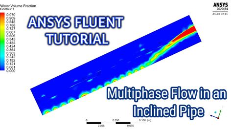 ansys fluent tutorial multiphase flow in an inclined pipe two phase my xxx hot girl