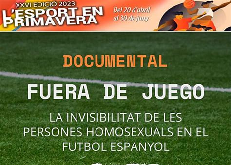 Screening Of The Documentary Fuera De Juego In Pedreguer