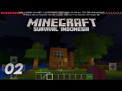 Rumah Pertamaku Minecraft Survival Indonesia 02 YouTube
