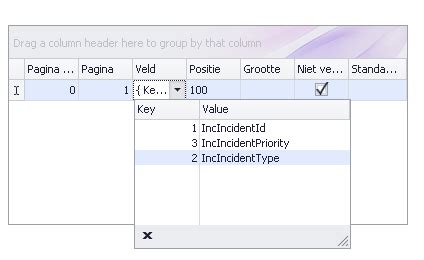 C DevExpress LookUp Repository Item Binded To Dictionary Set Members