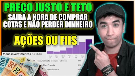 Veja Como Calcular O Pre O Justo De Fiis E A Es Como Calcular O Pre O