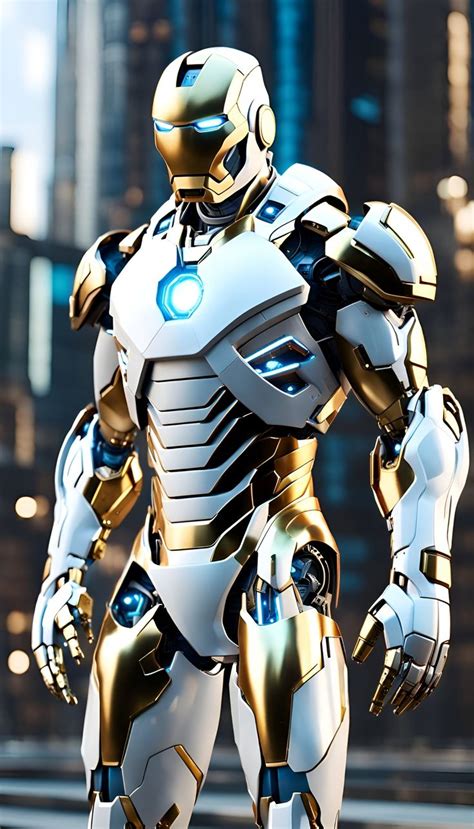 White Iron Man Wallpaper Marvel Art Iron Man Wallpaper Marvel