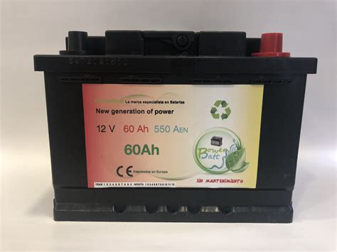 BATERIA POWER BATT 60 AH Envio Incluido Autoradio