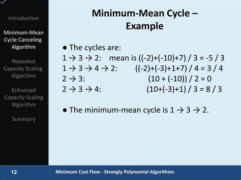 ppt minimum cost flow problem strongly polynomial algorithms powerpoint presentation id