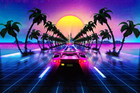Synthwave HD Wallpapers
