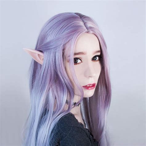 2 Pairs Elf Ears Medium And Long Style Cosplay Fairy Pixie Elf Ears
