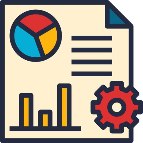 Analytics Becris Lineal Color Icon