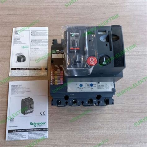 Promo Mccb Breaker Schneider NSX250N 4P 4Pole 250A 250 A Motor