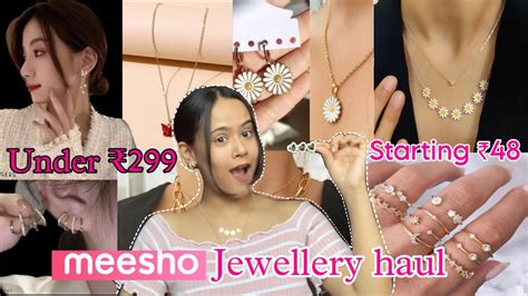 Huge Meesho Jewellery Haul Under Starting At Best Trendy