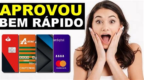 URGENTE CARTÃO DE CRÉDITO PARA NEGATIVADO APROVA NA HORA YouTube
