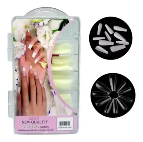 Kit Unid Unha Posti A Bailarina Realista Transparente