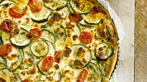 Quiche courgette chèvre lardons découvrez les recettes de cuisine de