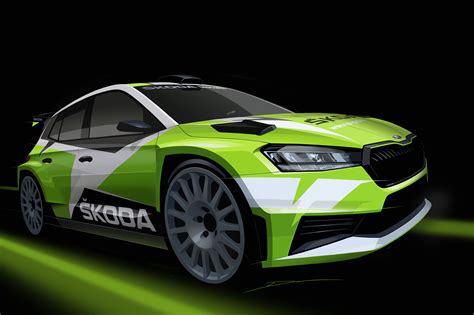 ŠKODA FABIA RS Rally2 Newly developed winning model Škoda Storyboard
