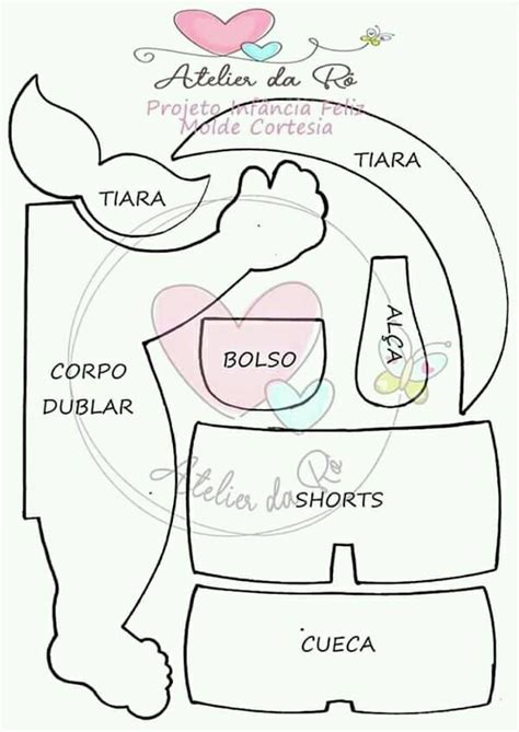 Bonecos De Eva Moldes Artofit