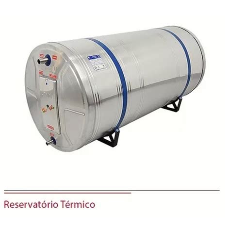 Kit Aquecedor Solar Boiler 300 Litros Coletor Vácuo 15 Tubos