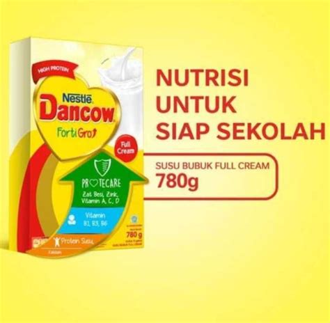Jual Dancow Fortigro Full Cream 780gr Nestle Susu Pertumbuhan Di Seller